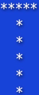 Write a C# Sharp program to display alphabet pattern like T with an ...
